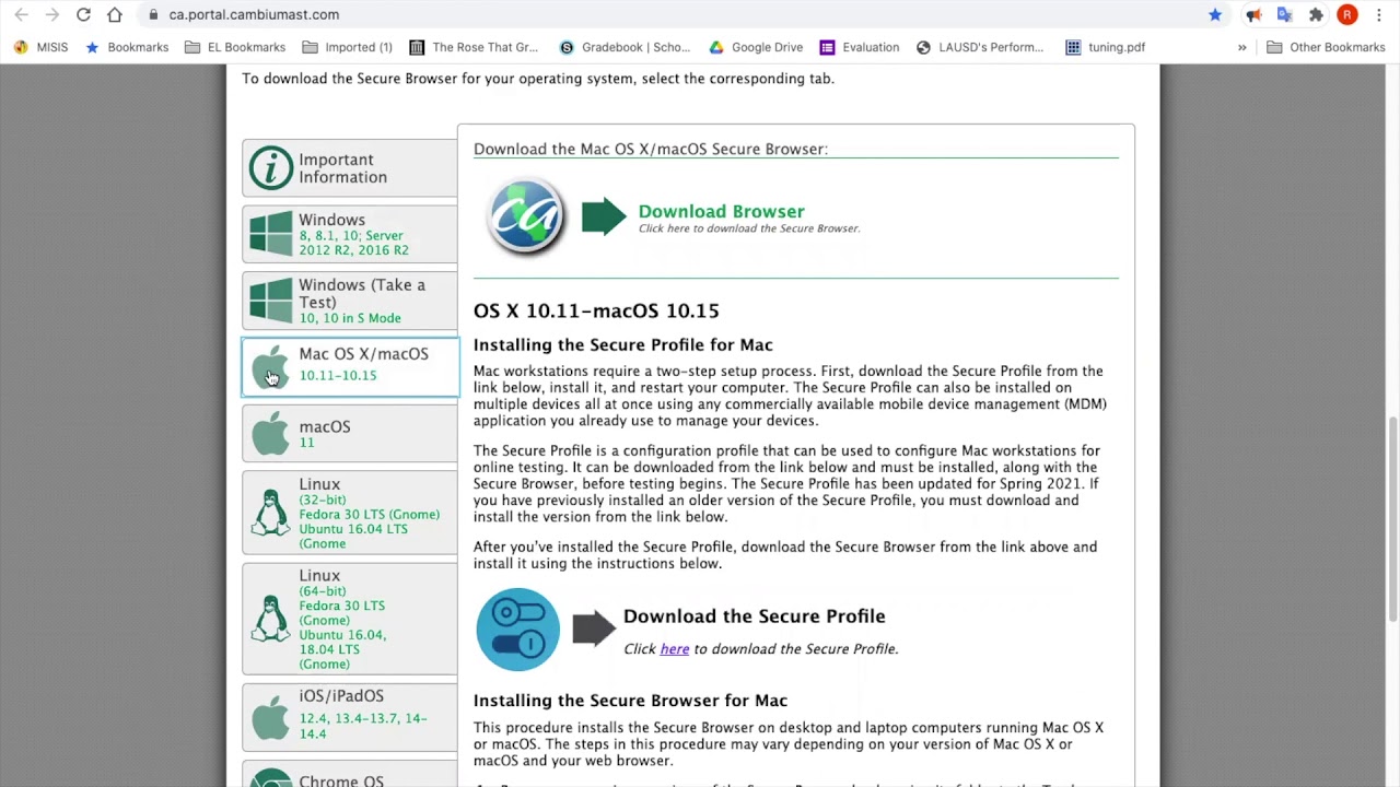 CAASPP Test Secure App Video - How to Install - YouTube