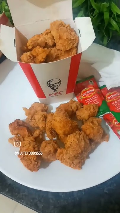 KFC popcorn Chicken 🐓😋 #shorts#multefoods - YouTube