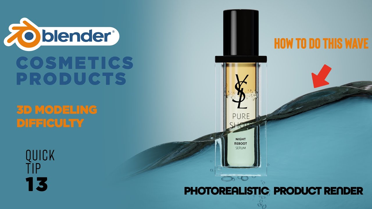 How to Create a Photorealistic Water Background in Blender (Quick ...