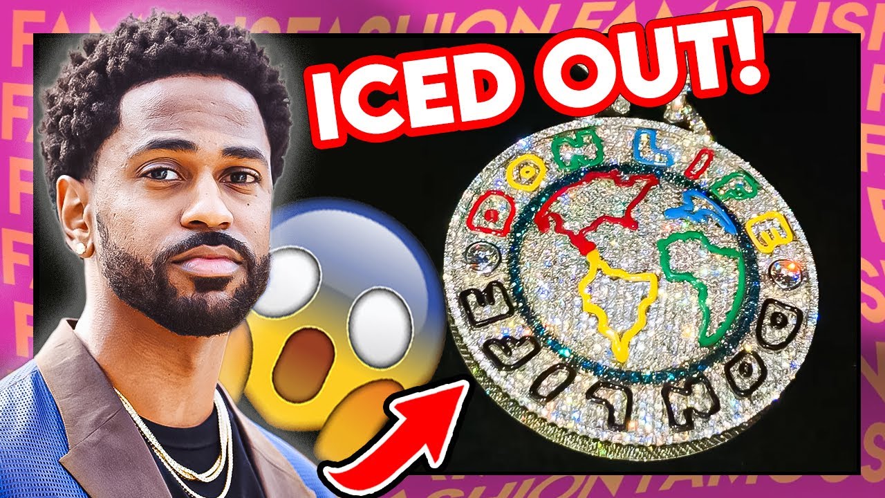 Big Sean’s New Don Life Iced Out Chain | Famous Fashion - YouTube