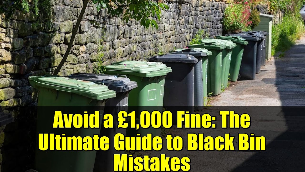 Avoid a £1,000 Fine: The Ultimate Guide to Black Bin Mistakes - YouTube