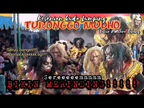 TURONGGO MUDHO!!! Kesenian Kuda Lumping JALUR 8 MUARA TELANG!!!! PART 1