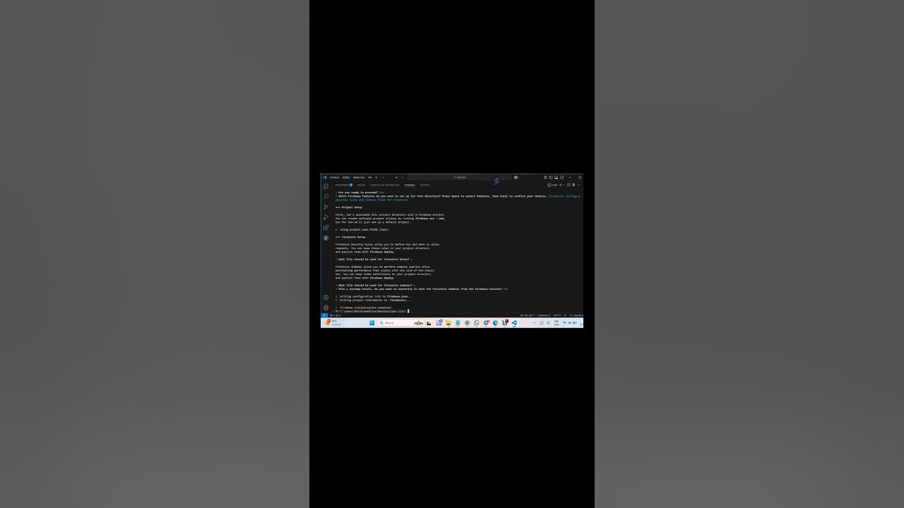 Como conectar Firebase con Angular #Firebase #angular #shortvideo - YouTube