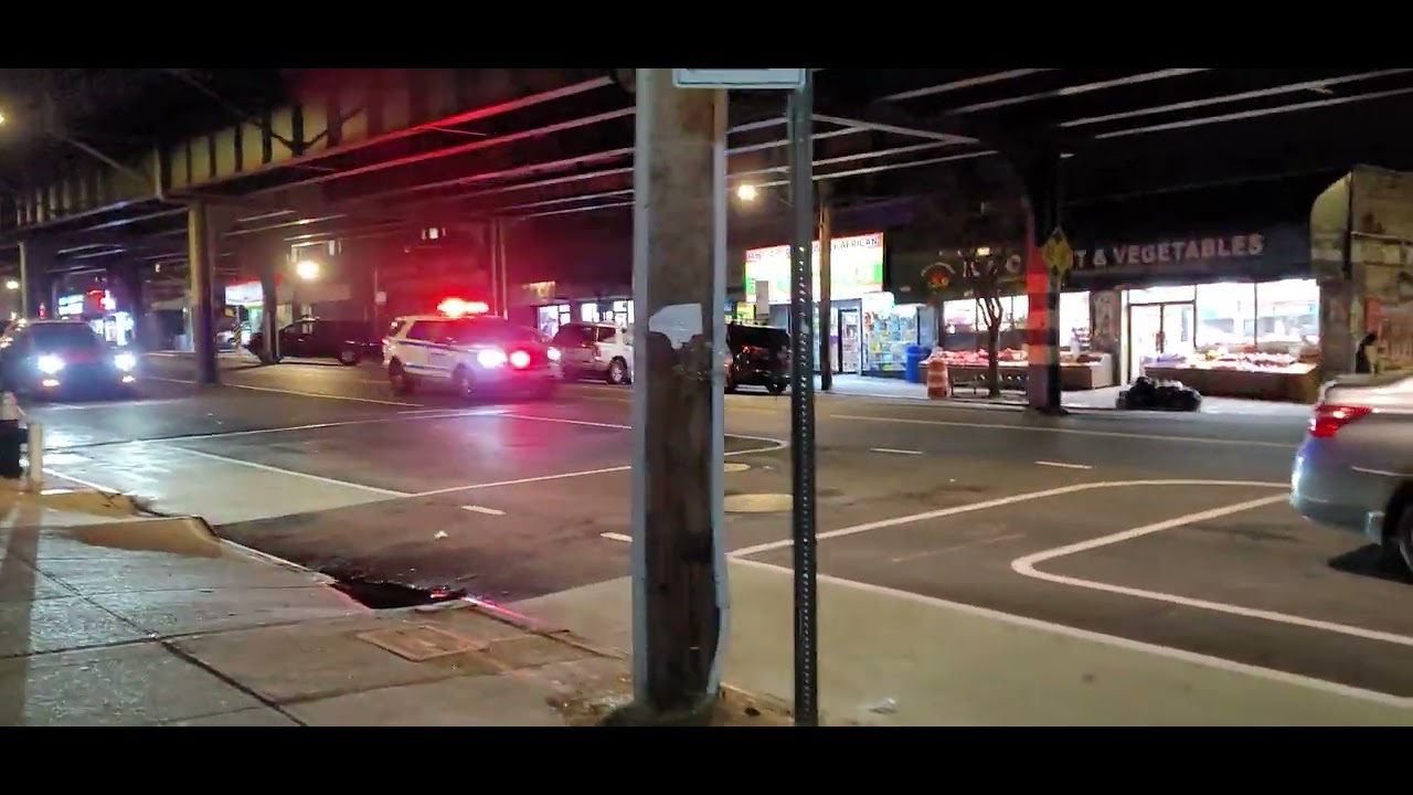 NYPD 47TH PCT Responding On White Plains Road In Wakefield, The Bronx ...
