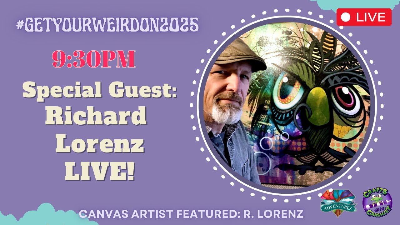 Week 3: LIVE with Richard Lorenz our amazing "Be the Bird" Artist ...