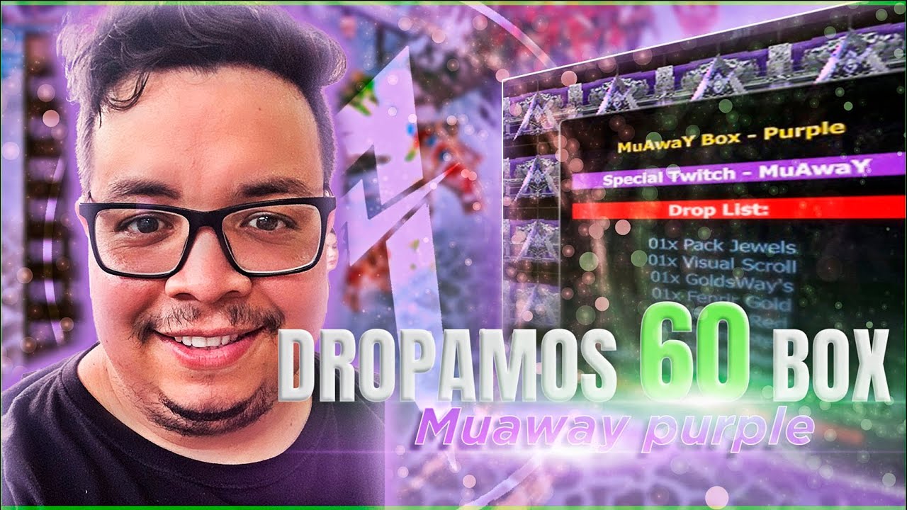 DROPAMOS 60 BOX #muaway PURPLE 🔥😱😱 - YouTube