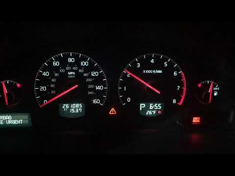 2001 Volvo V70 (non turbo) surging idle
