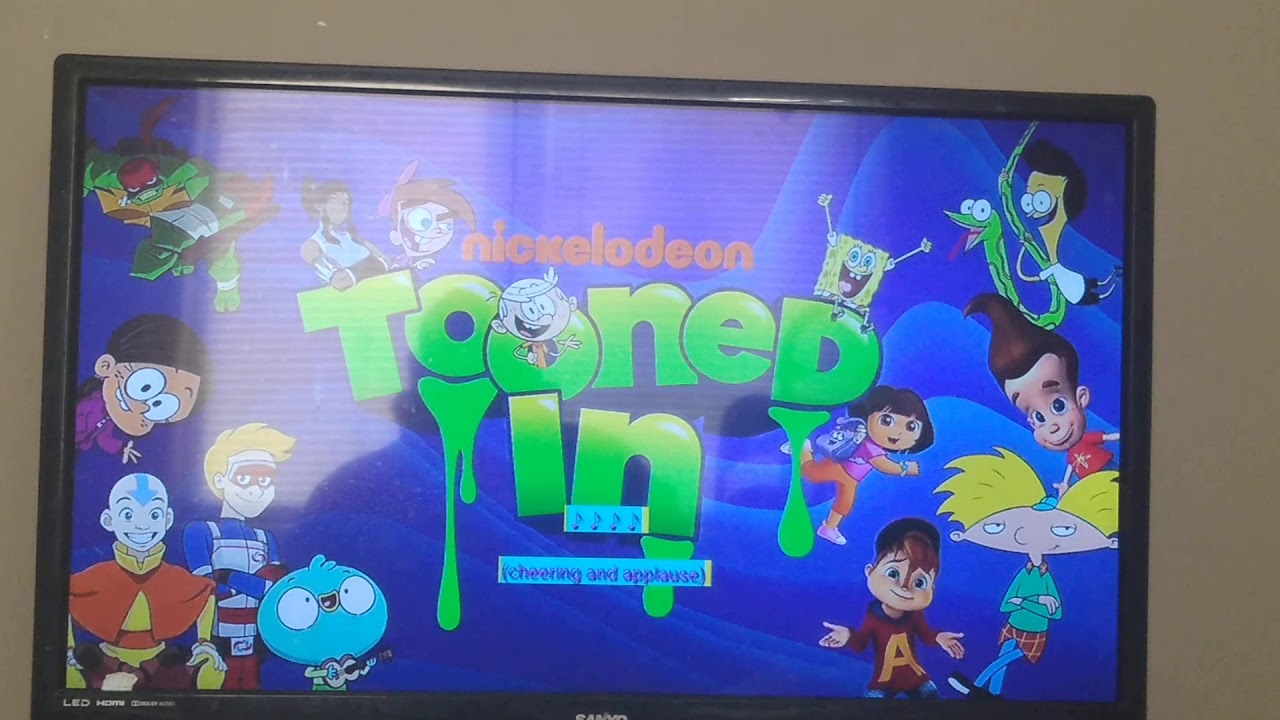 Nickelodeon Tooned in Intro - YouTube