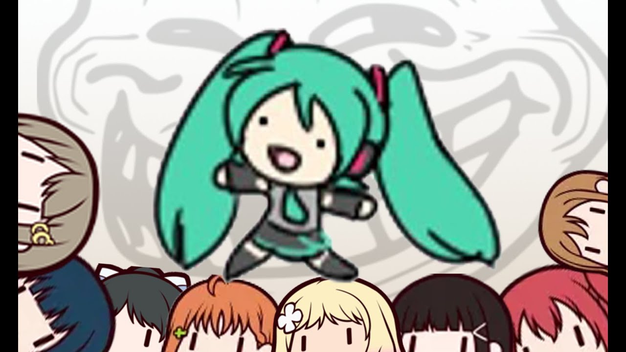 Miku does a little trolling (Love Live!) - YouTube