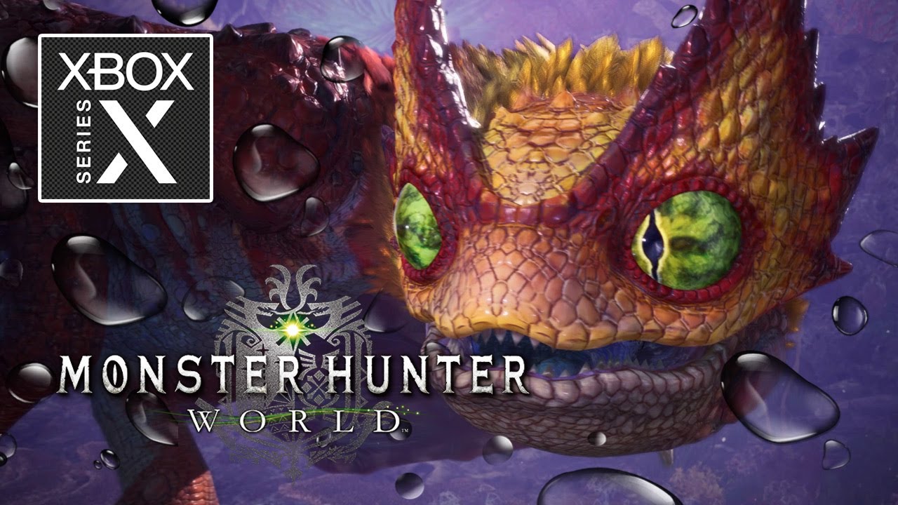 Monster Hunter World - Tempered Coral Pukei-Pukei (1080 60fps / Xbox ...