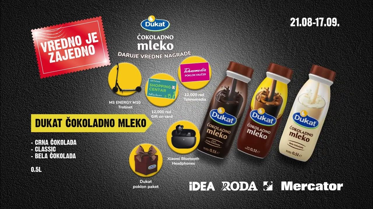 IDEA RODA MERCATOR | Vredno je zajedno Dukat 21.08 -17.09.2023. - YouTube