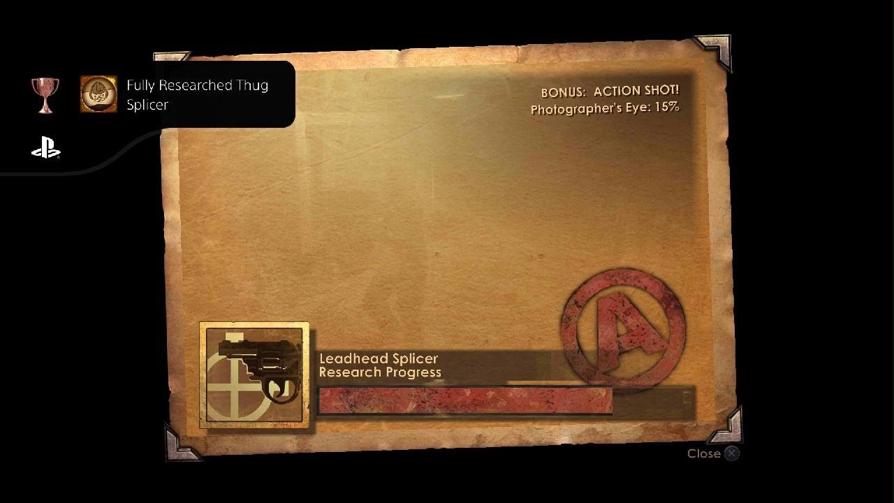 Fully Researched Thug Splicer - YouTube