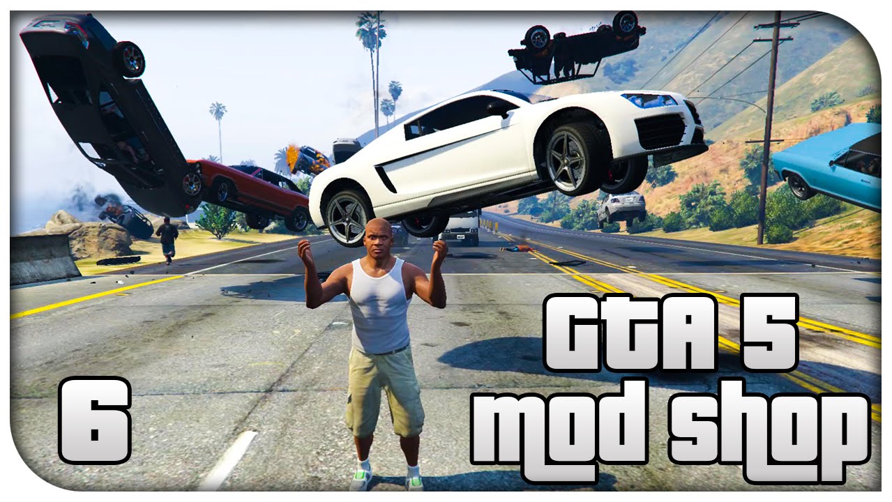 GTA 5 MOD SHOP #6 - Star Wars Force, LUA Plugin, Immersive HUD & Train Driver! - YouTube