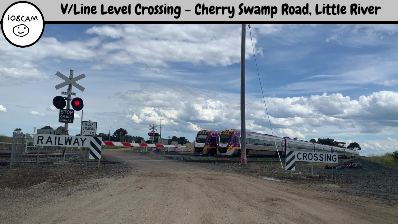 V/Line Level Crossing - Cherry Swamp Road, Little River, Victoria | V ...