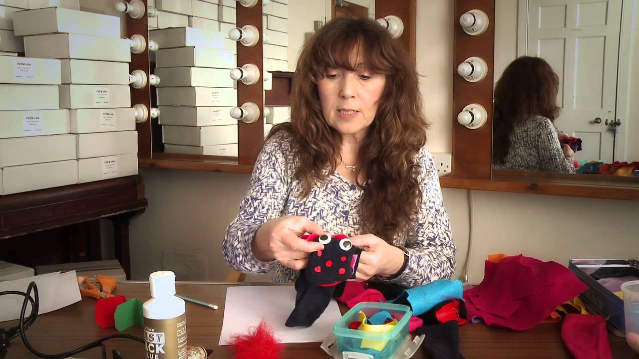 Sock Puppet Workshop for Pinocchio - YouTube