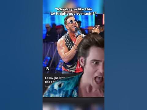 LA Knight!? YEAH! #wwe #wwesmackdown #laknight #johncena #wwefastlane # ...