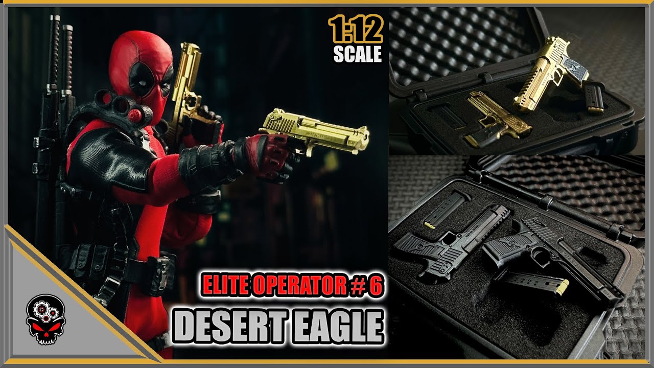 Elite Operator Set #6 DESERT EAGLE for 1:12 Scale Action figures ...