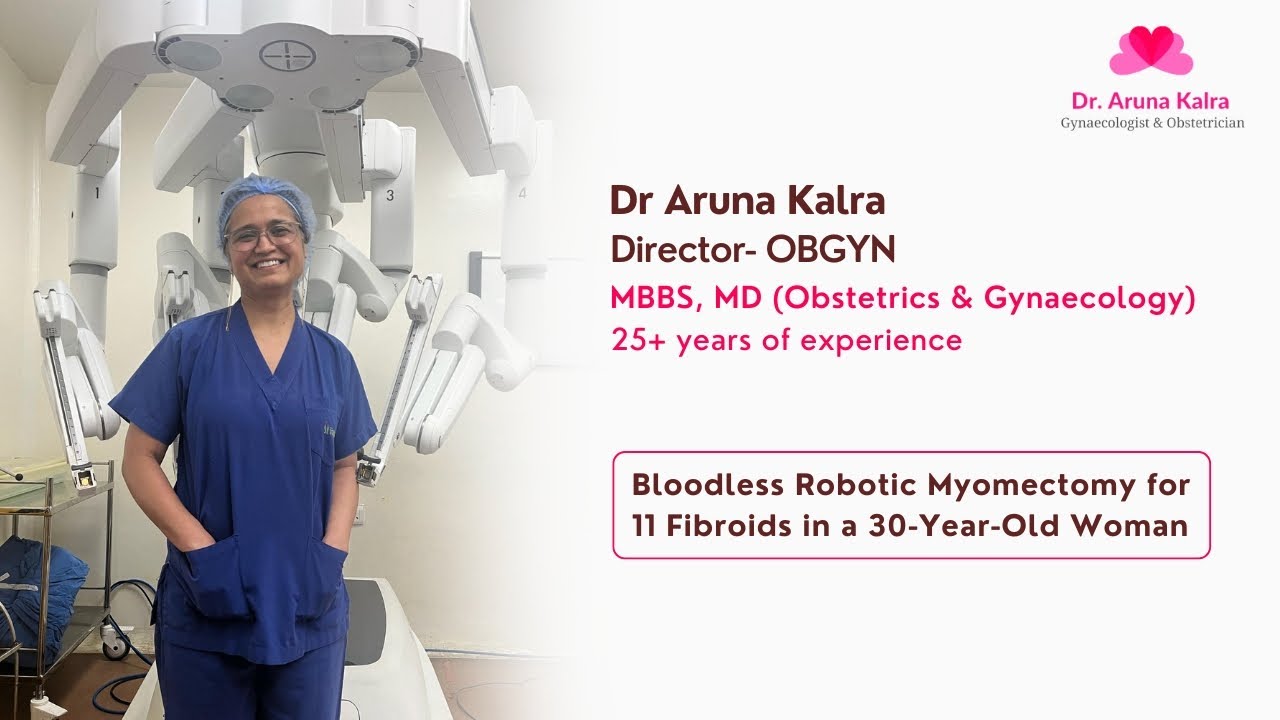 Robotic Myomectomy for 11 Fibroids in a 30-Year-Old Woman I Dr. Aruna ...