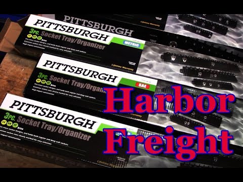 Socket Tray Organizer, Harbor Freight - YouTube