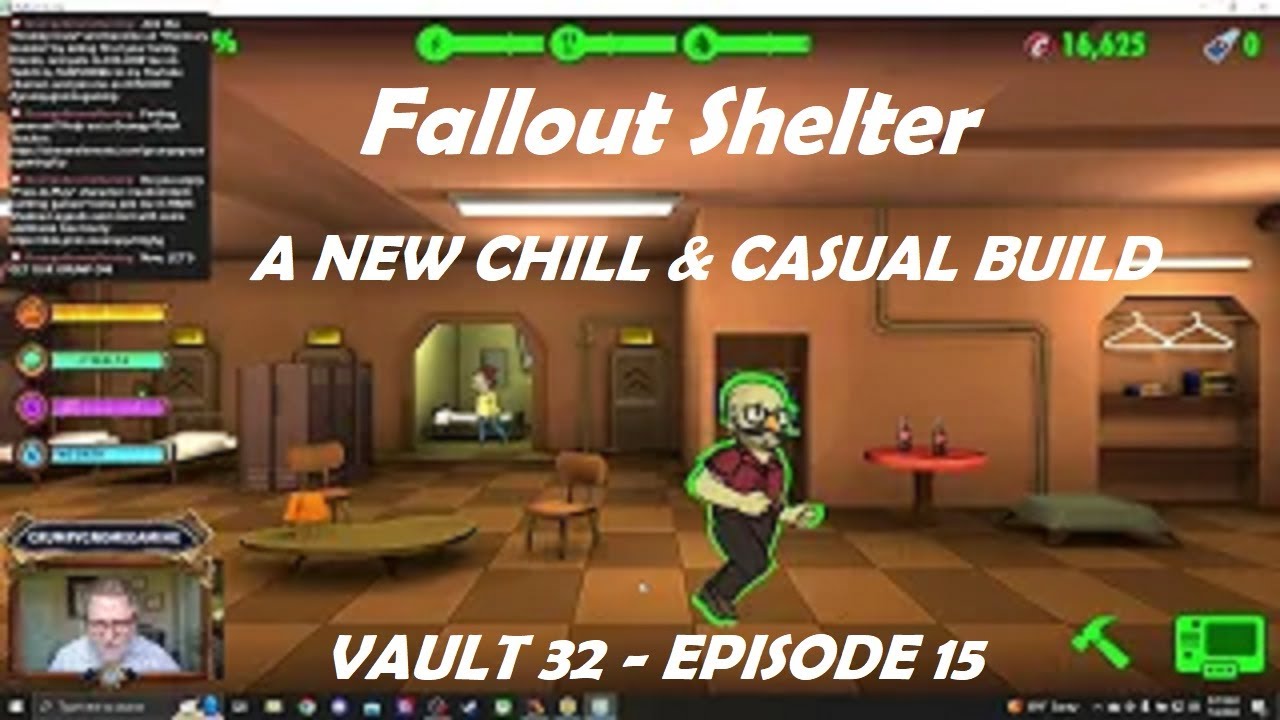 FALLOUT SHELTER - VAULT 32 - A CASUAL & CHILL BUILD - EPISODE 12 - YouTube
