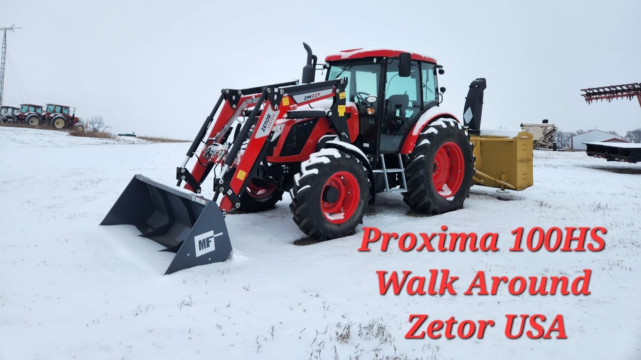 Brand New Zetor Proxima 100HS (P100) Tractor Loader For Sale. CHECK OUT ...