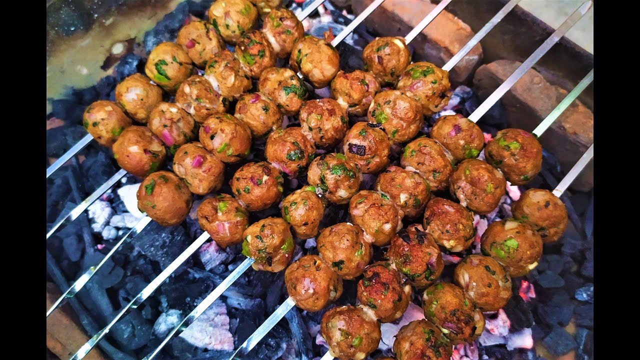 How To Make Meatballs/Kofta Kebabs? | Meatballs Kebabs | Homemade ...