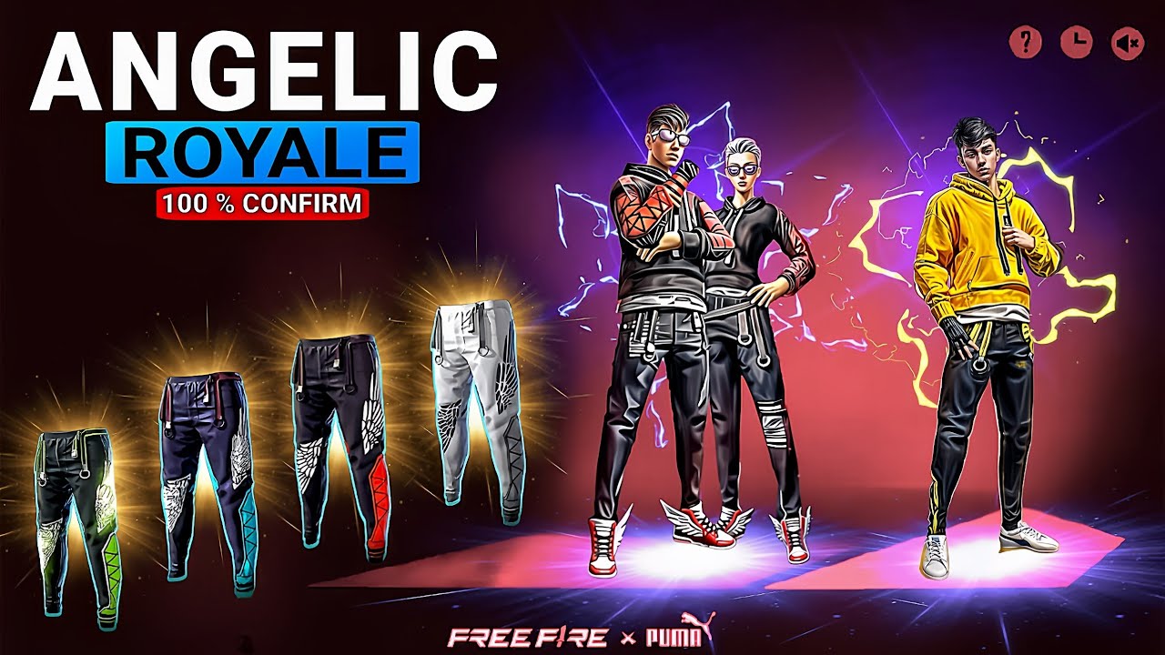 ANGELIC PANT RETURN (CONFIRM DATE) 😍 || FREE FIRE NEW GUNSKIN || FF ...