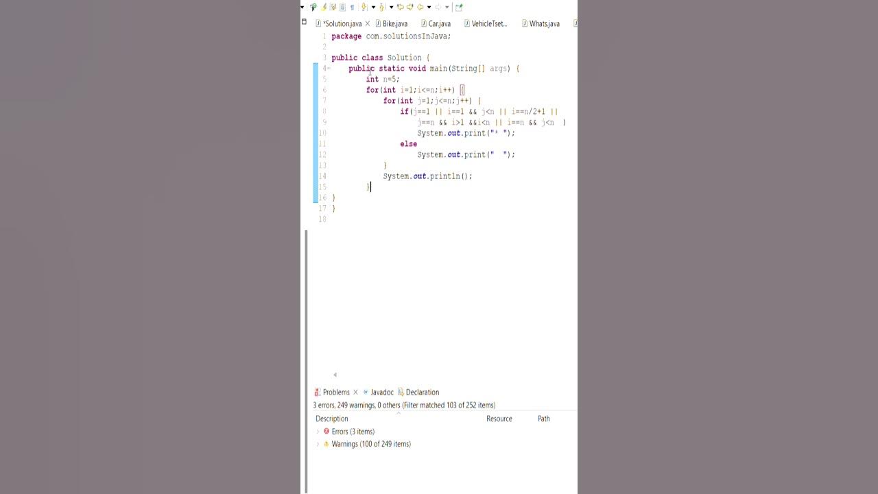 B Shaped Pattern Program In Java Javapattern Learnwithme Coding Youtube