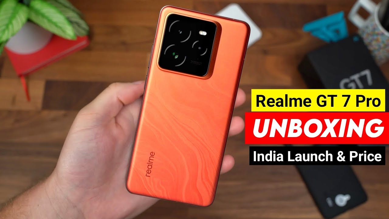 Realme GT 7 Pro Unboxing & Full Review | Realme GT 7 Pro Launch Date ...