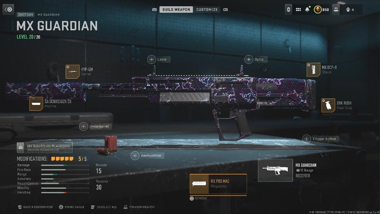 *New* best class MX GUARDIAN shotgun. - YouTube