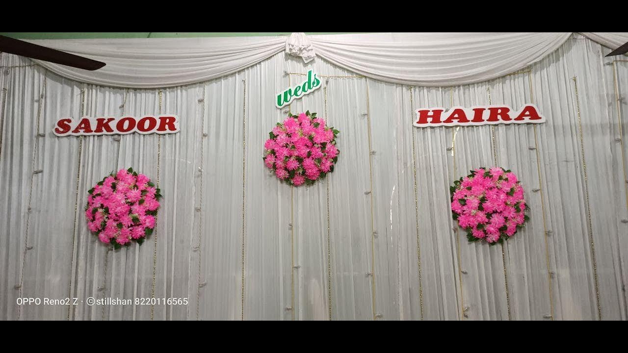 Wedding : SAKOOR - HAIRA 21.12.2019 - LIVE - YouTube