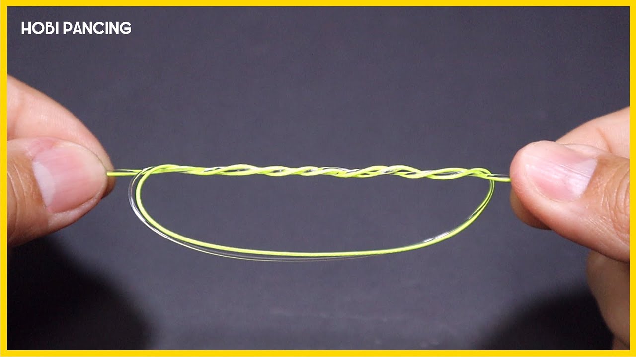 Super Quick Fishing Knot but Very Strong Connecting Leader and Main ...