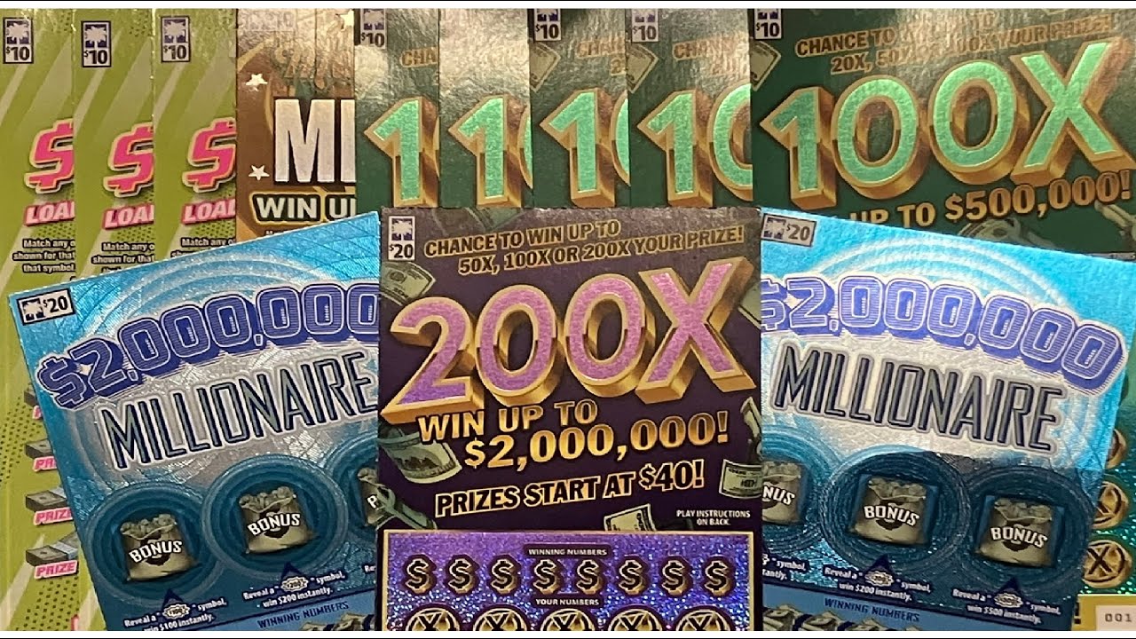 SC Instant Scratch Off Lottery Tickets Featuring The $2,000,000.00 ...