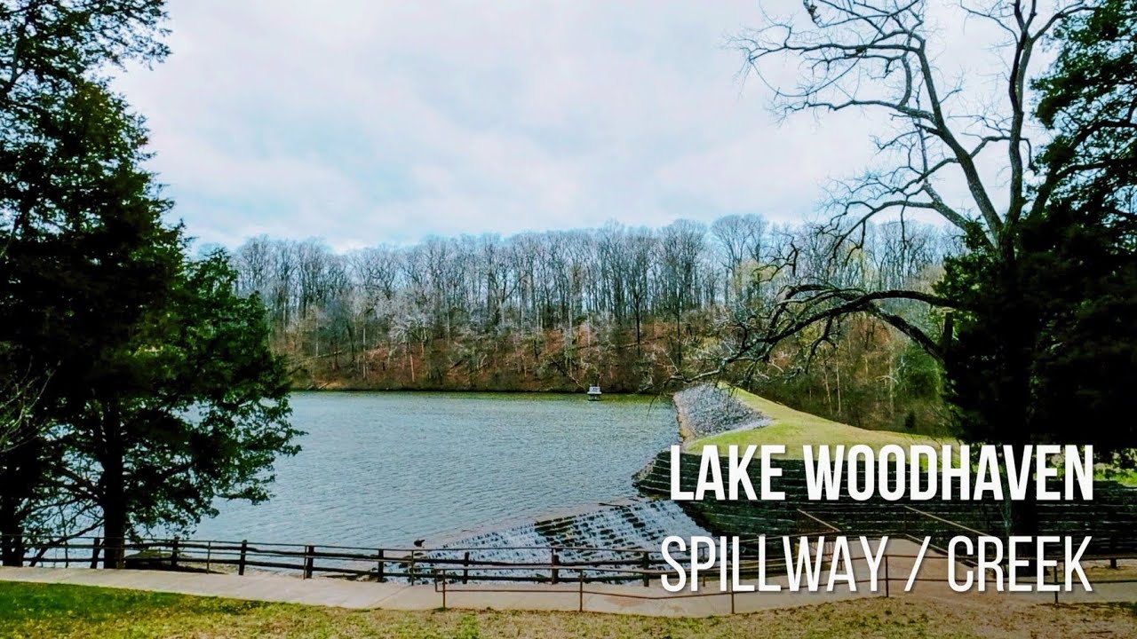 MONTGOMERY BELL STATE PARK - LAKE WOODHAVEN SPILLWAY AND CREEK - YouTube