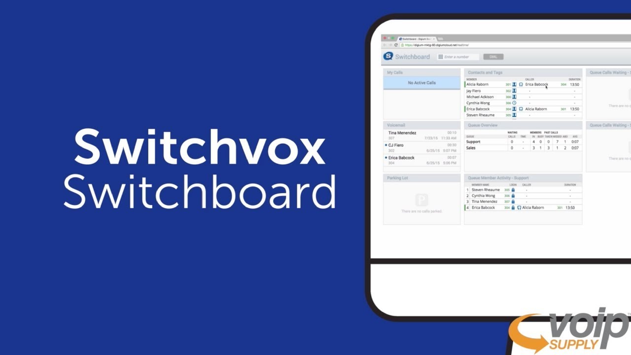 Digium Switchvox | Switchboard - YouTube
