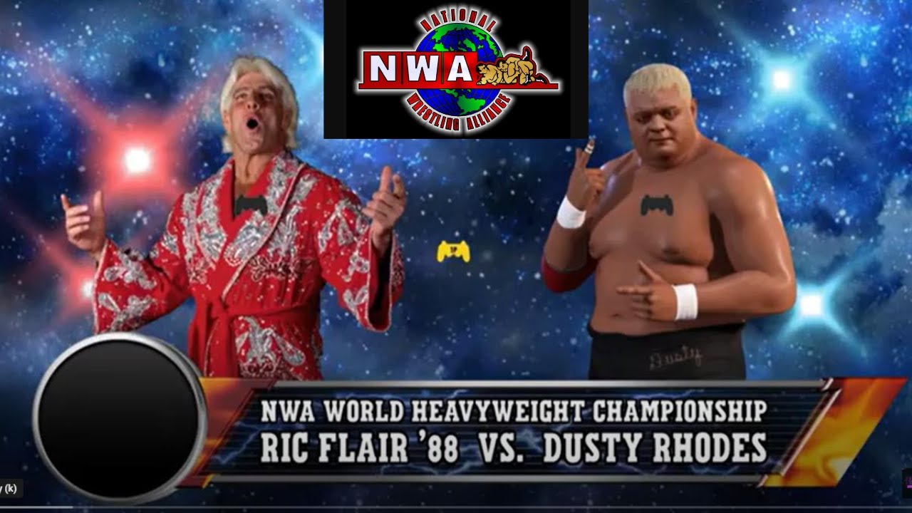 Ric Flair vs Dusty Rhodes * NWA World Championship - YouTube