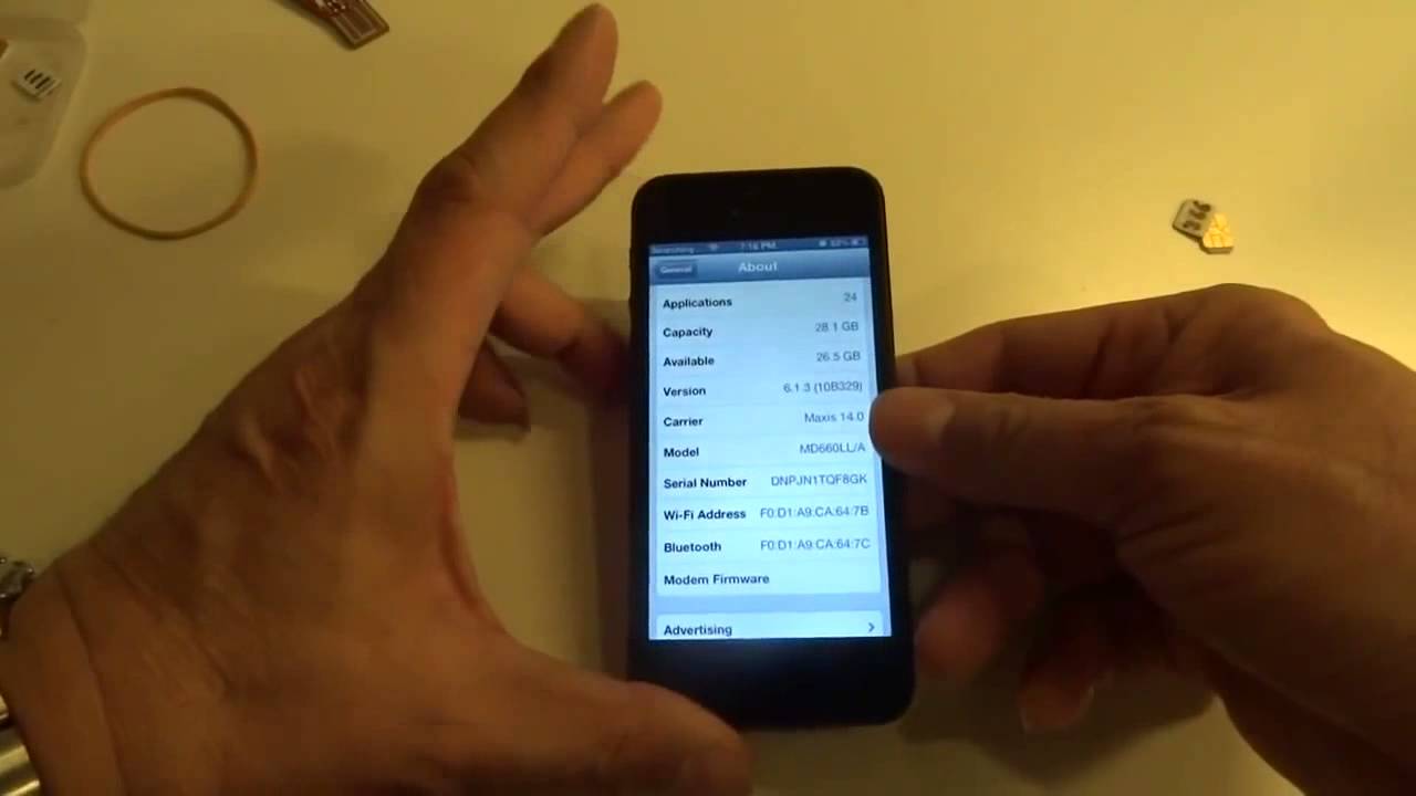 How to Unlock Any iPhone 5 Sprint Verizon At&t T-Mobile CDMA/Activate ...