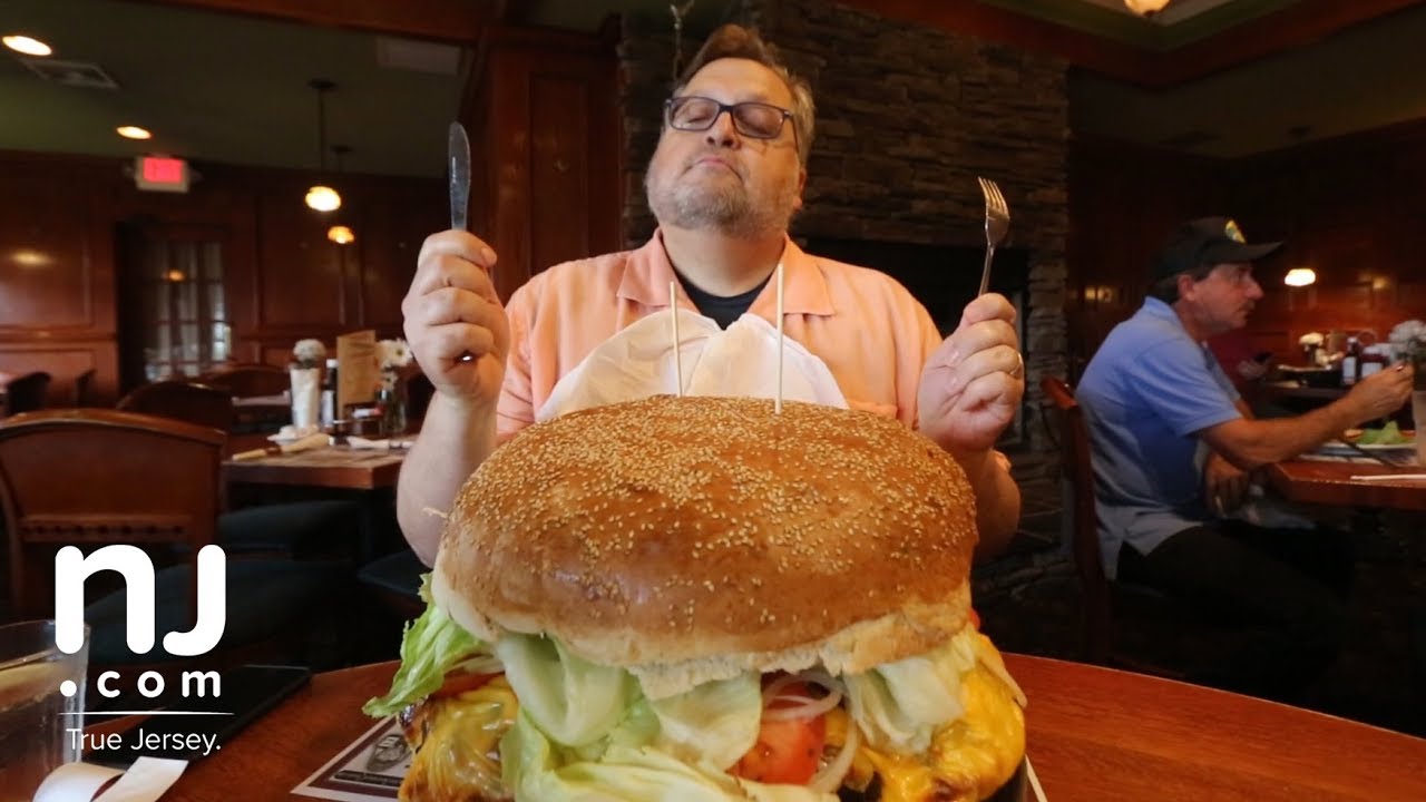 Try this 20 pound burger on National Cheeseburger day - YouTube
