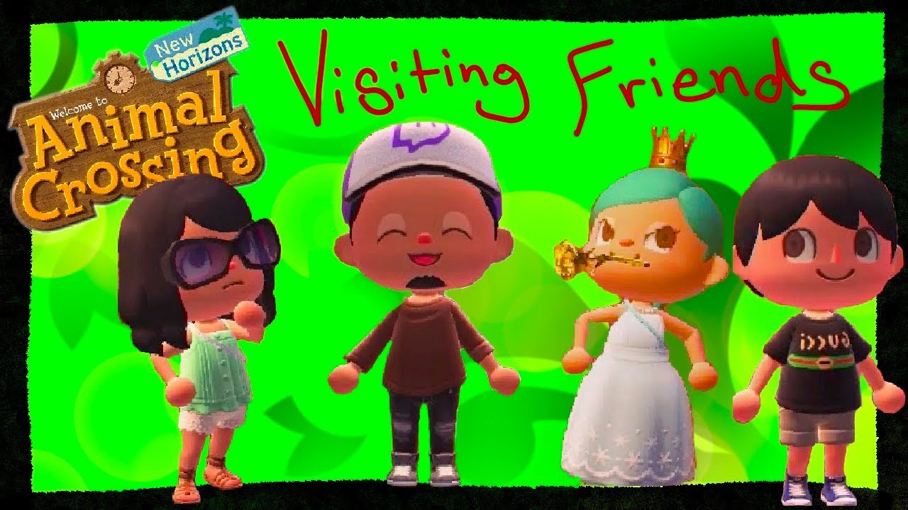 Visiting Friends in Animal Crossing New Horizons - YouTube