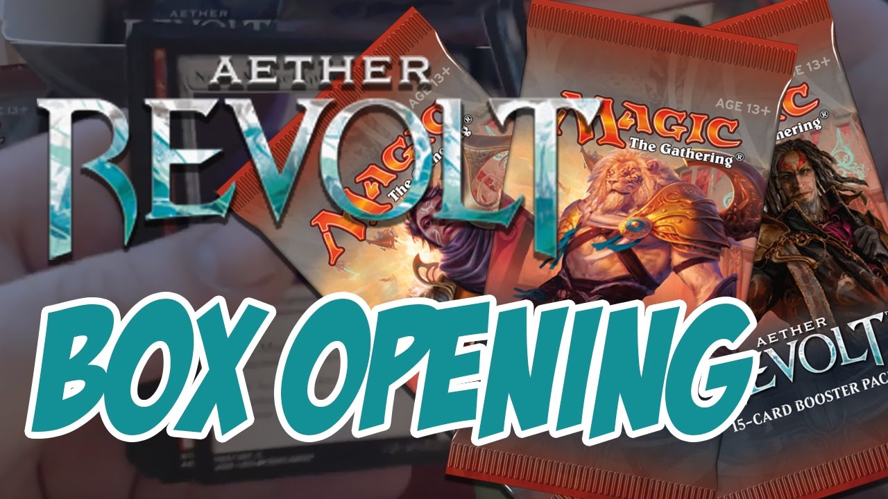 Aether Revolt: Booster Box Opening - YouTube