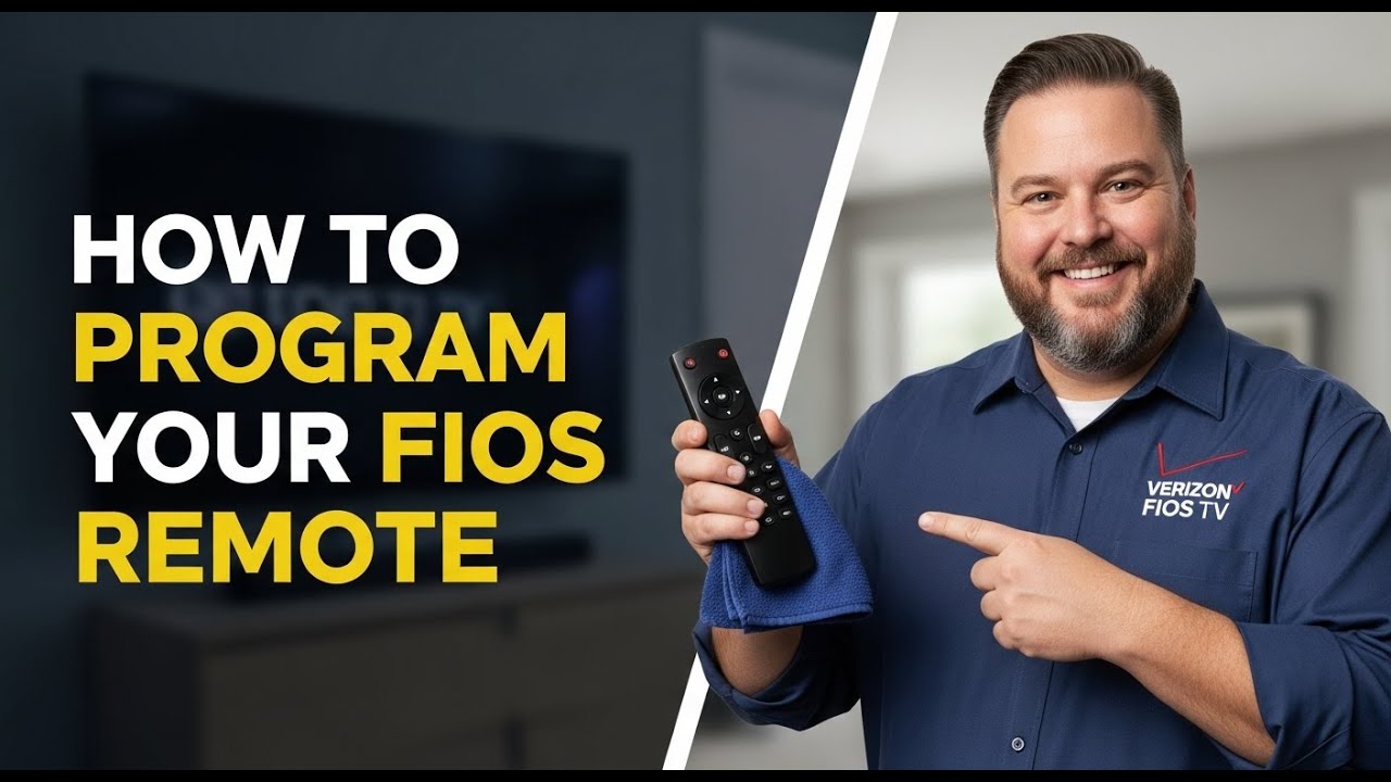 A Complete Guide to Programming Your Fios TV Voice Remote (2025) - YouTube