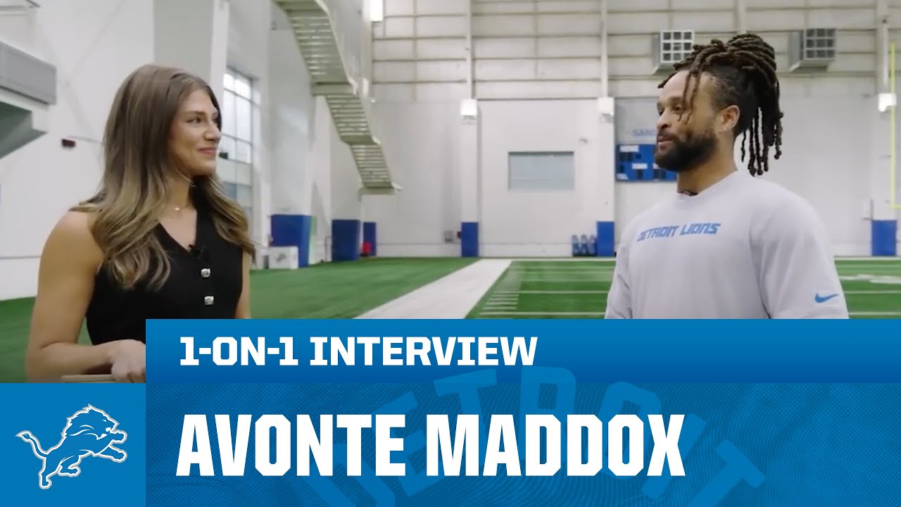 Avonte Maddox returns home to play for Detroit Lions | 1-on-1 with ...