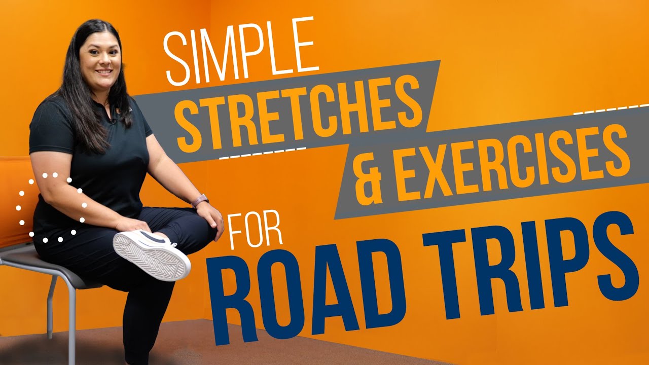 Stretches to Keep you Pain Free during Long Drives on Road Trips - YouTube
