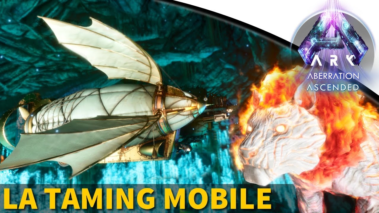 Pyromane & La Taming Mobile ! - ARK : ABERRATION ASCENDED [#3] - YouTube