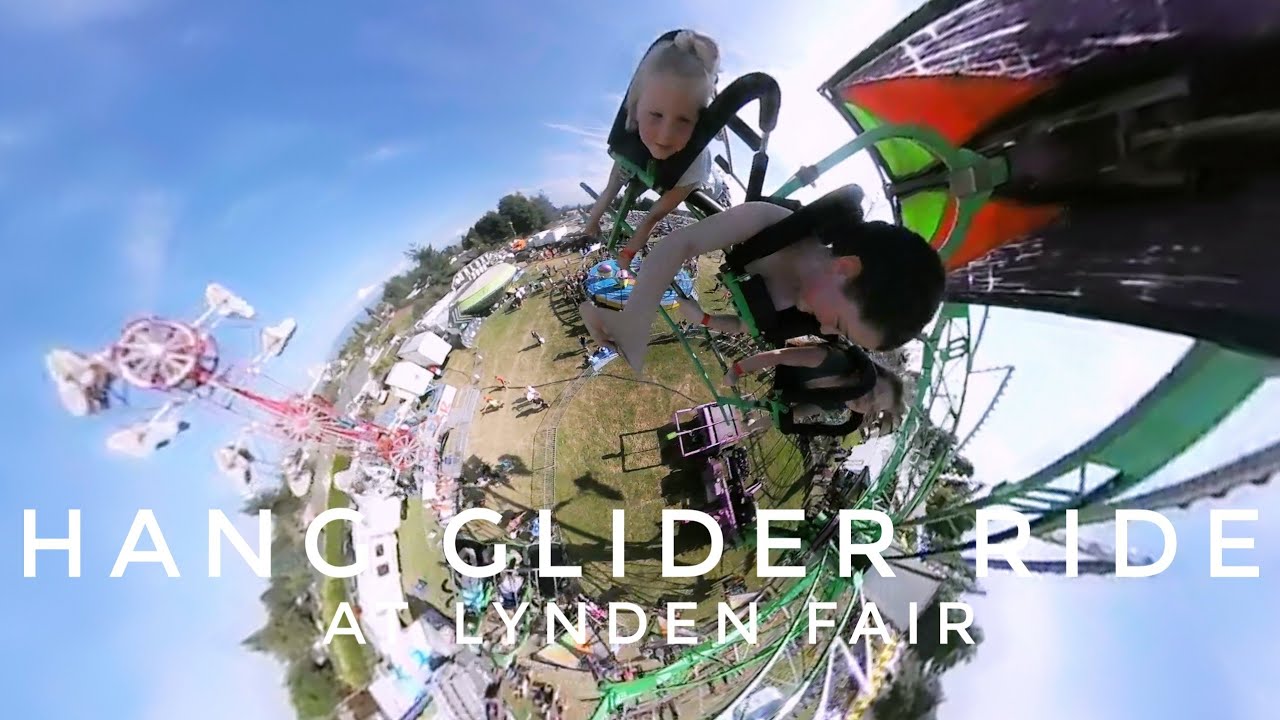 360° VR Hang Glider Ride at the Lynden Fair - YouTube