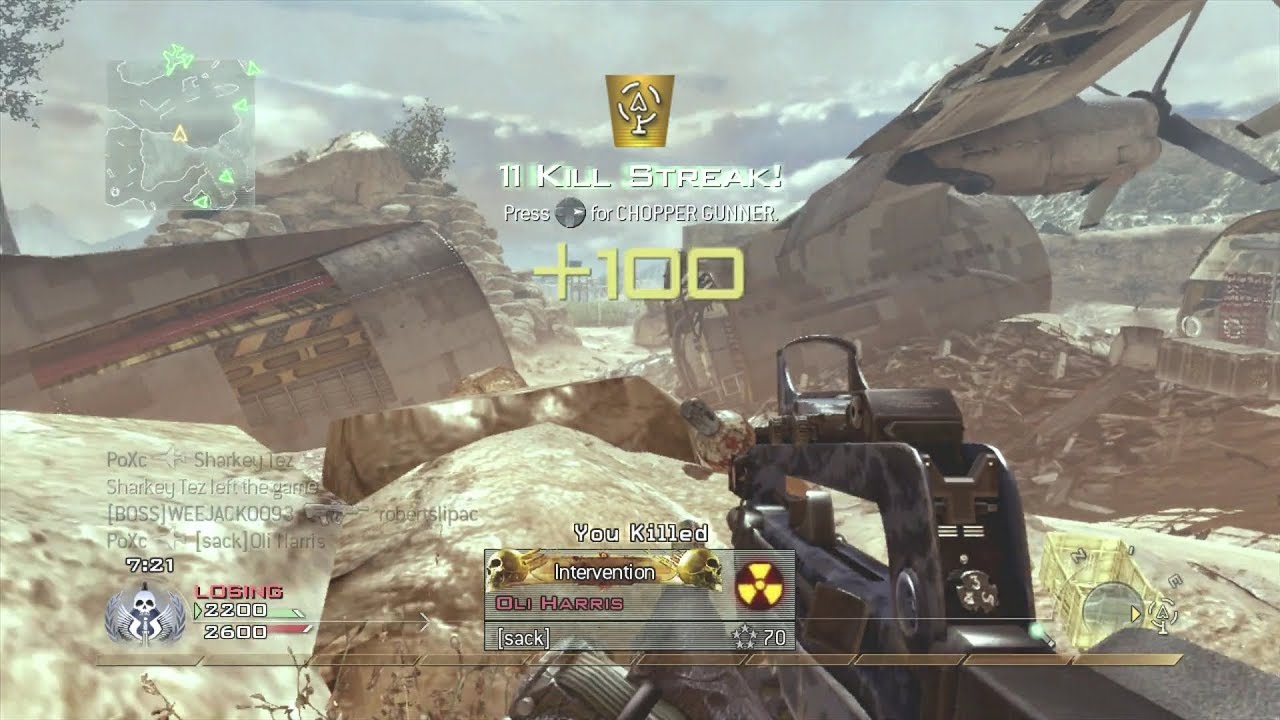 MW2 Afghan TDM - Harrier Doing Work - YouTube