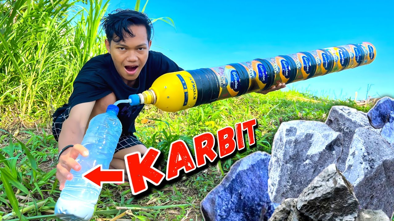 EKSPERIMEN MERCON SPIRTUS TERBESAR DI ISI KARBIT !! GILAAA 😱 - YouTube