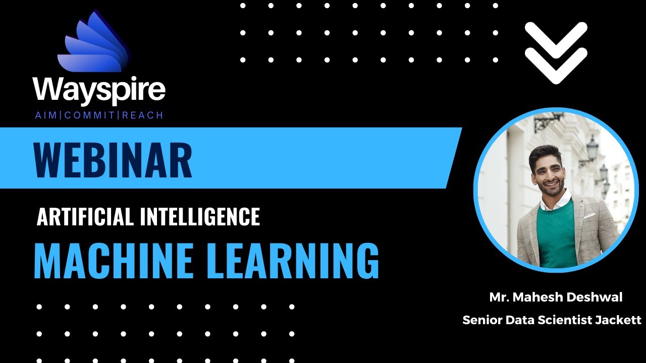 Workshop on Introduction to Applications of AI and ML by Mahesh Deshwal - YouTube