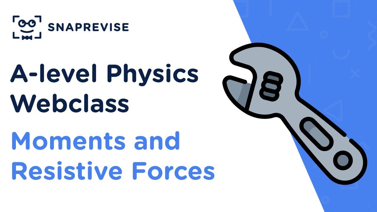 A-level Physics Revision Sessions: Moments and Resistive Forces - YouTube