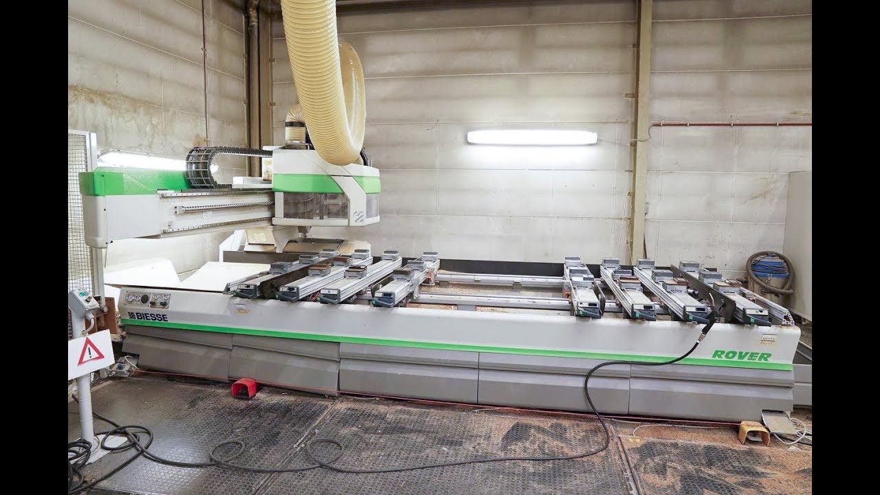 BIESSE ROVER 35 S (Höchsmann Klipphausen) - YouTube